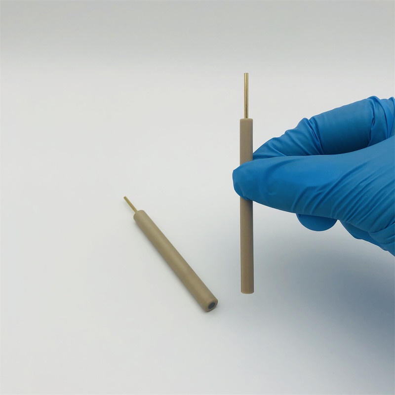 Glassy Carbon Electrode Straight Type PEEK Rod φ3mm - Electrodes ...