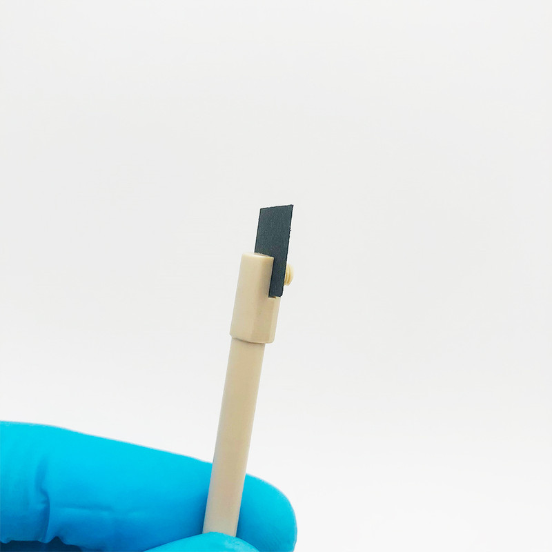 Cheap PEEK replaceable glassy carbon electrode holder slit 1mm ...