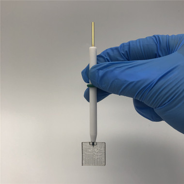 Platinum mesh electrode without diagonal reinforcement 20*20mm ...