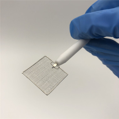 Platinum mesh electrode without diagonal reinforcement 20*20mm ...