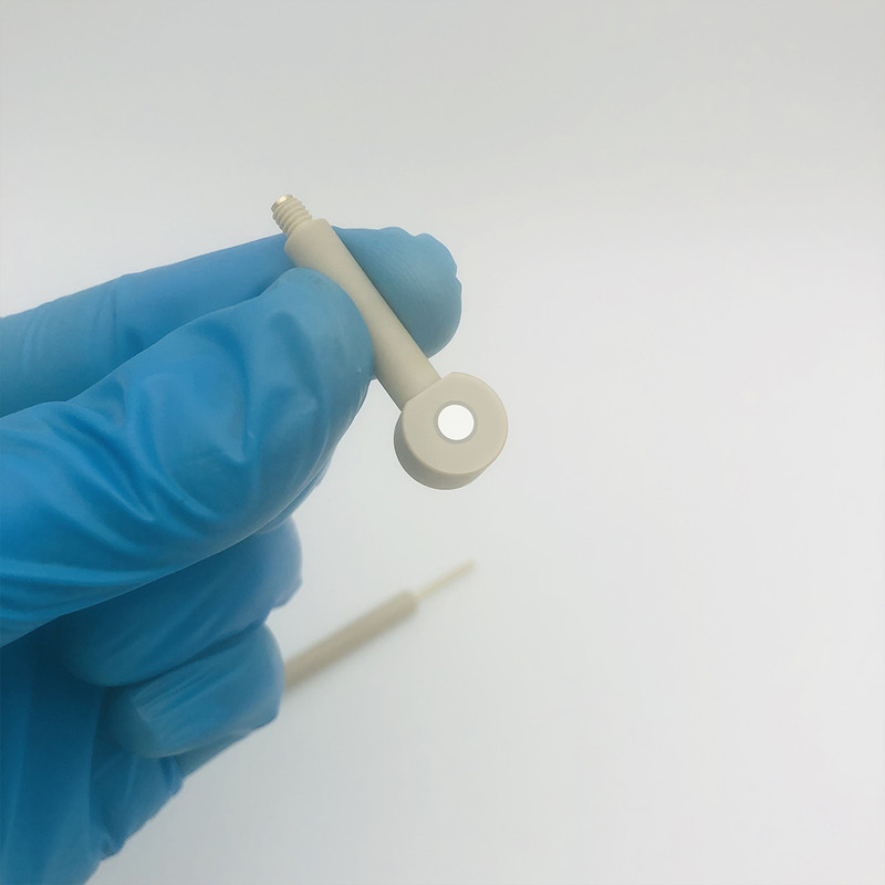 Detachable L-Shaped Platinum Disk Electrode φ4mm - Dekresearch