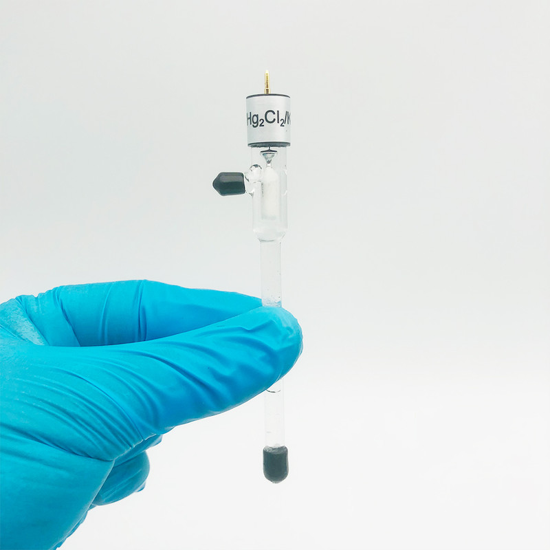 Saturated Calomel Electrode Hg/Hg2Cl2 φ6*70mm - Electrodes - Dekresearch