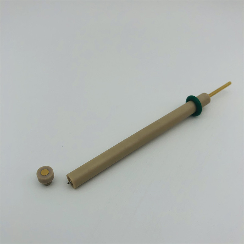 Detachable Gold Dsic Electrode Straight Type PEEK Rod SEM φ3mm ...