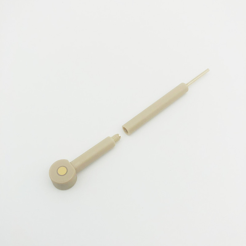 Cheap Detachable L-Shaped Gold Disk Electrode φ4mm - Dekresearch