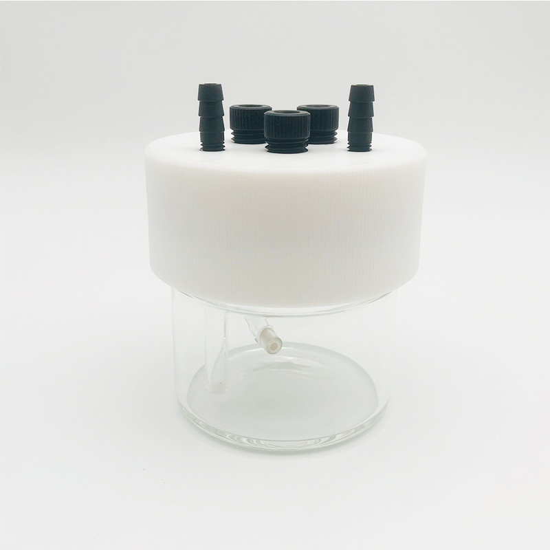 Sealed Electrochemical Cell With Luggin 150ml - Dekresearch