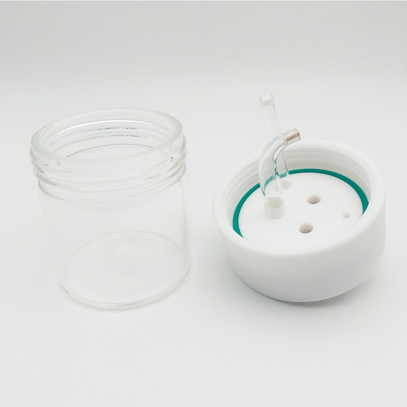 Sealed Electrochemical Cell With Luggin 200ml - Electrochemical Cells ...