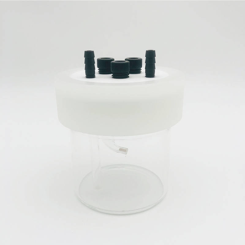 Sealed Electrochemical Cell With Luggin 250ml - Dekresearch UK