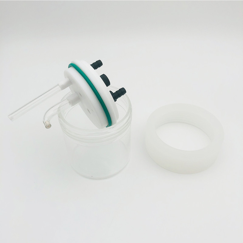 Sealed Electrochemical Cell With Luggin 250ml - Dekresearch UK