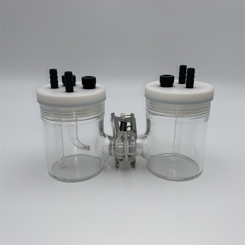 H-Type Sealed Electrochemical Cell 60ml 100ml - Dekresearch