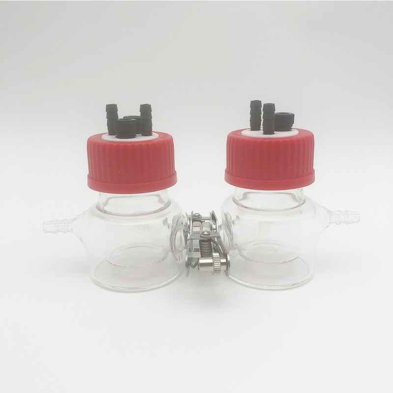 H type temperature controlled sealed electrochemical cell 15/50ml ...