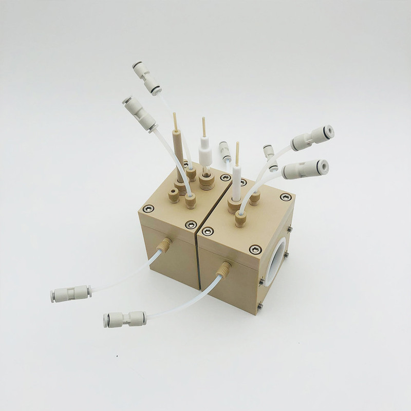 Shop H-type PEEK photoelectrocatalysis sealed electrochemical cell 30ml ...