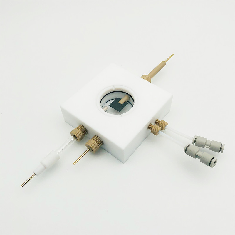 In-situ Raman spectroscopy Cell with double light window 10ml - Dekresearch