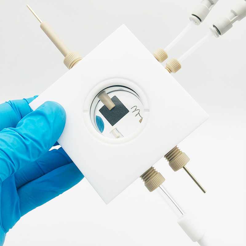 In-situ Raman spectroscopy Cell with double light window 10ml - Dekresearch