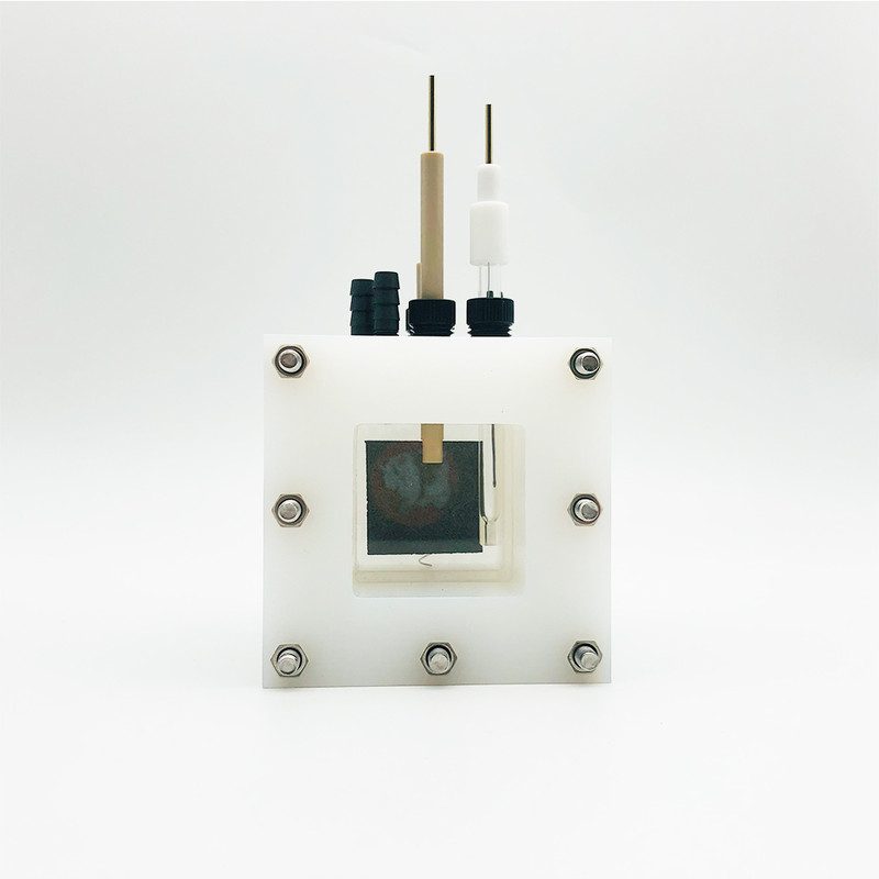 Custom H-type photoelectric electrochemical cell Quartz 60*60mm For 50 ...