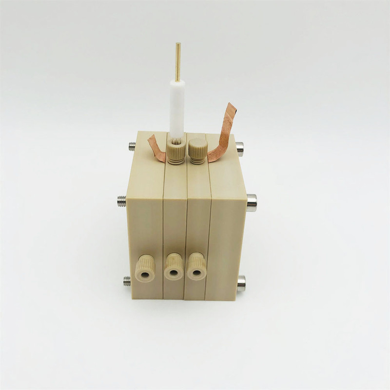 CO2RR/ORR gas diffusion flow cell 10*10mm 1c㎡ - Dekresearch