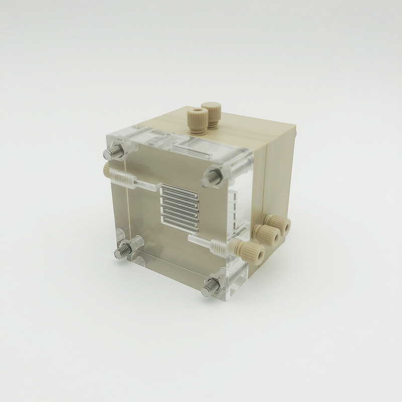 Observable CO2RR/ORR gas diffusion flow cell 20*20mm 4c㎡ - Dekresearch