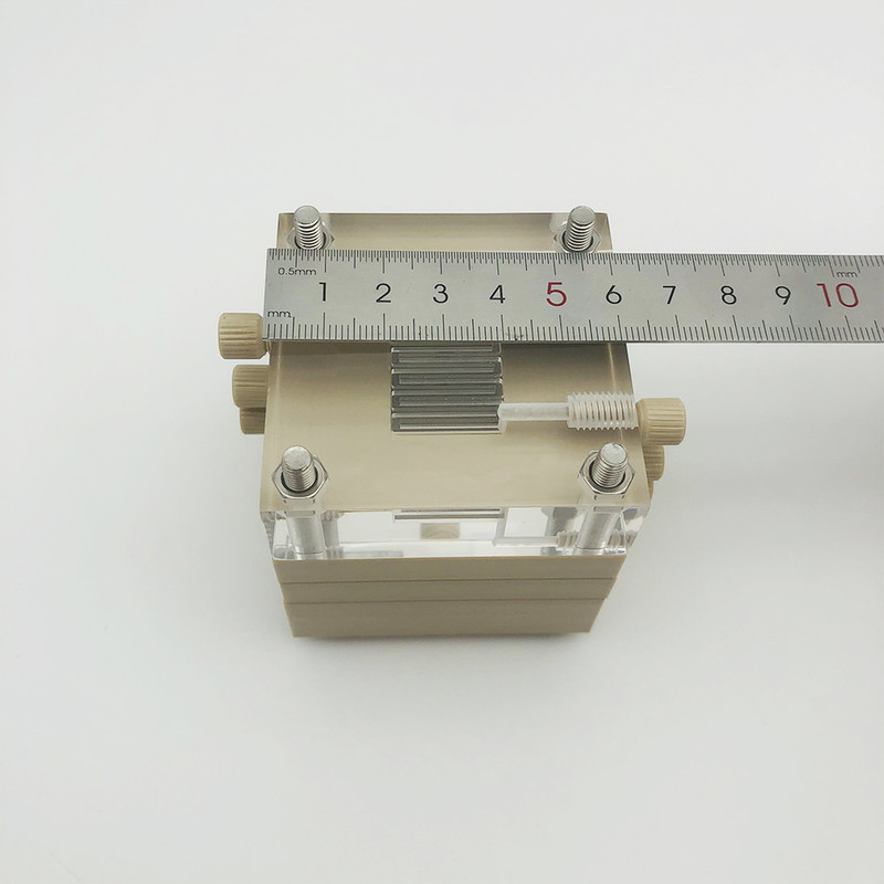 Observable CO2RR/ORR gas diffusion flow cell 20*20mm 4c㎡ - Dekresearch